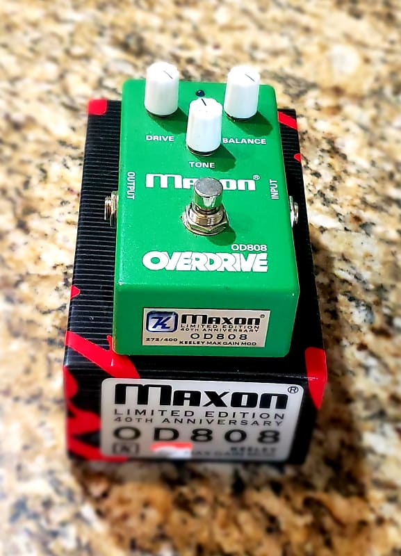 Maxon OD 808 KEELEY Mod 2020 Green | Reverb