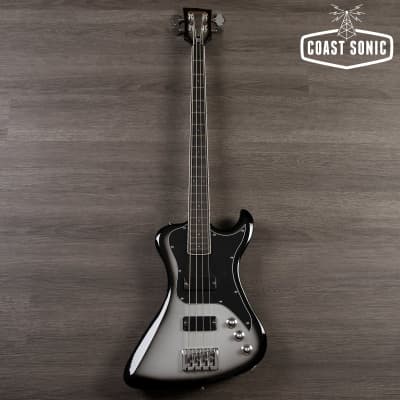 Dunable Guitars R2 DE Bass - Silverburst | Reverb