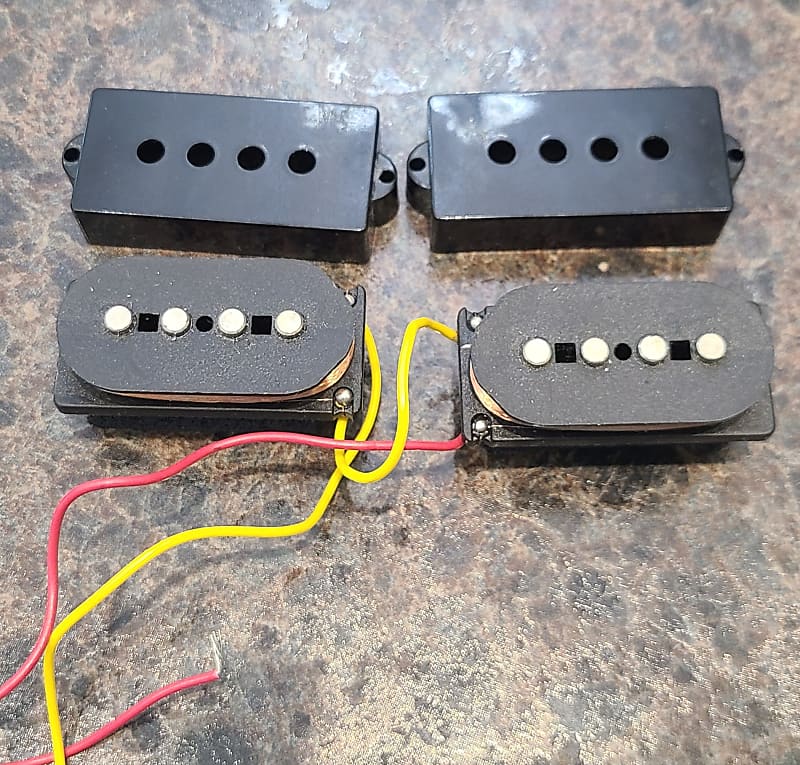 Fender Precision Bass Pickups set MIM Mexico | Reverb
