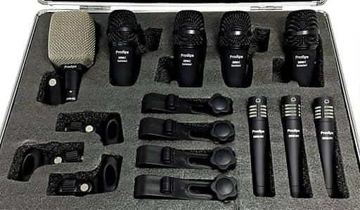 PRODIPE Prodipe PRODR8 | Kit 8 microfoni professionali per | Reverb