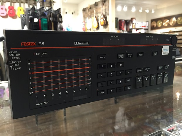 Fostex R-8 Reel to Reel 8-Track Recorder w/Controller | Reverb