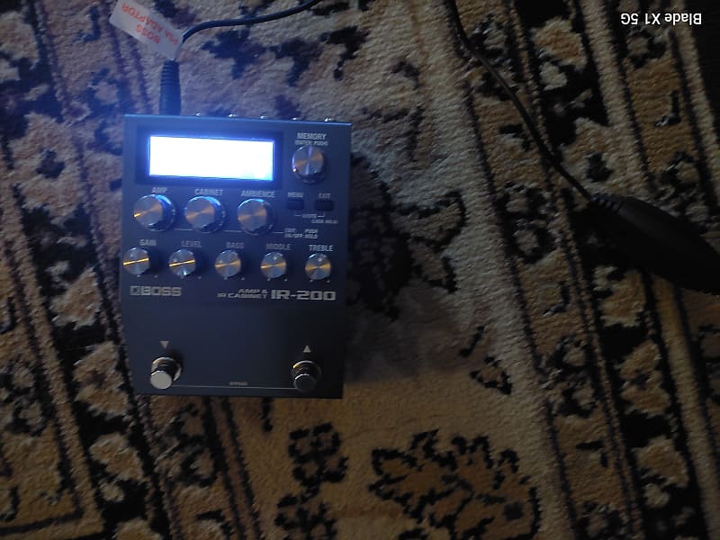 Boss IR 200 | Reverb