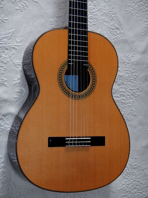 Hauser style cedar top classical guitar | Reverb