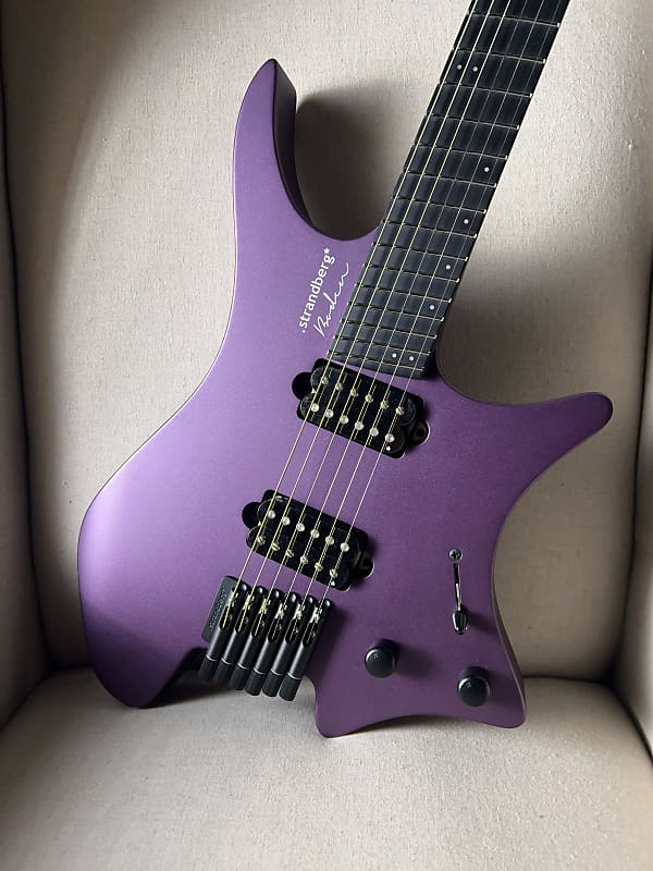 Strandberg Metal NT Neck Thru Through Pre-NX MFB Pickups | Reverb
