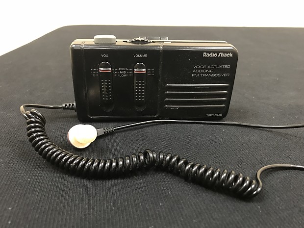 Radio Shack TRC-508 | Voice Actuated Audionic FM Transceiver | Reverb