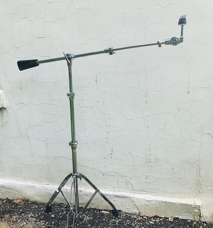 Massive Pearl Counter Weighted Telescoping Boom Cymbal Stand | Reverb