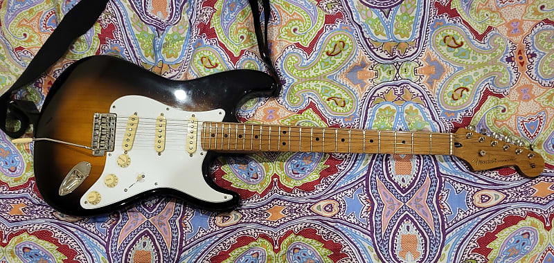 Fender Stratocaster 2 Tone Sunburst High End Partscaster | Reverb