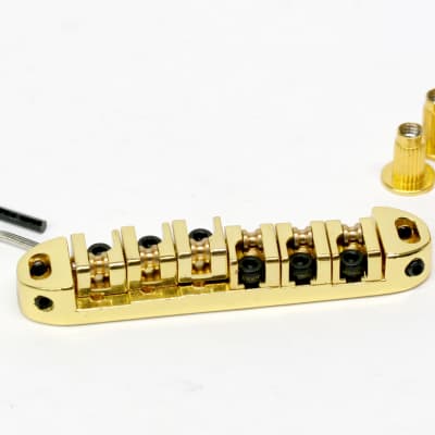 Brio Locking Bridge With Brass Roller Saddles on | Reverb Canada