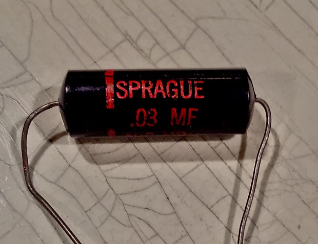 Vintage NOS Sprague Black Beauty Capacitor .03mfd 400v | Reverb Canada