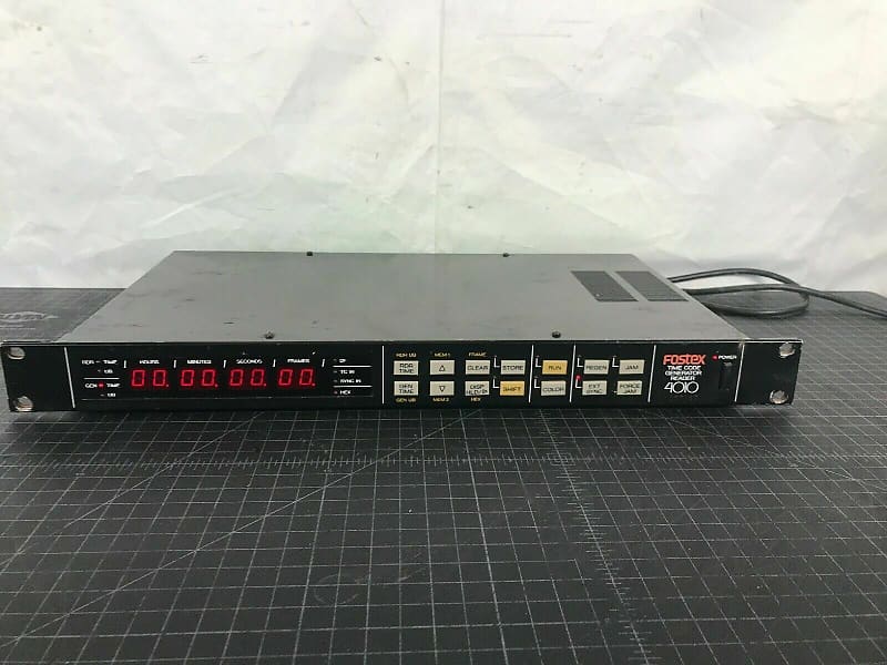 Vintage Fostex 4010 Time Code Generator Reader | Reverb España