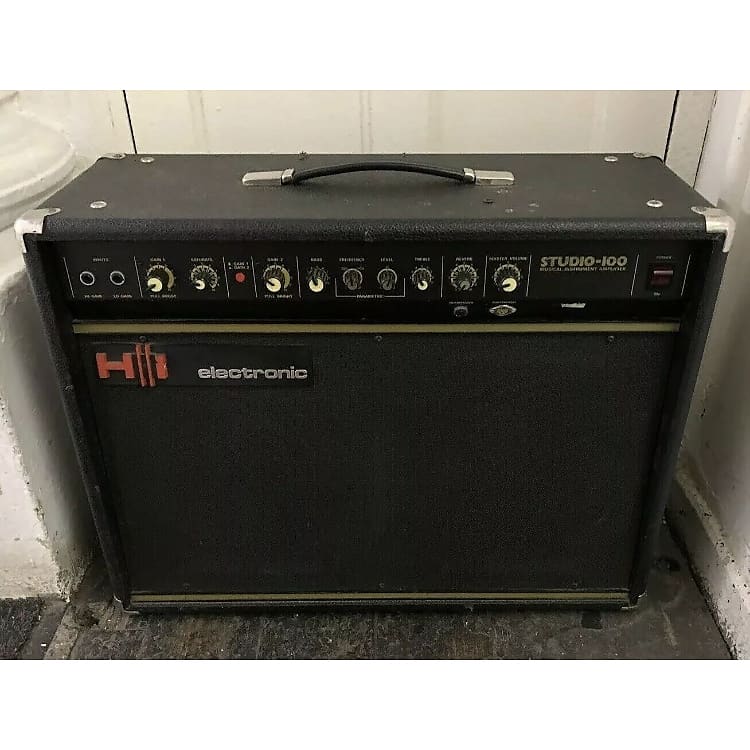HH Studio 100 2x12 combo 1970’s Black | Reverb UK