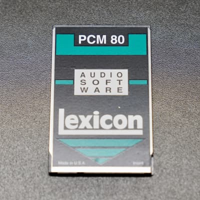 Lexicon PCM80 Vocal Fix Algorithm Card | Reverb