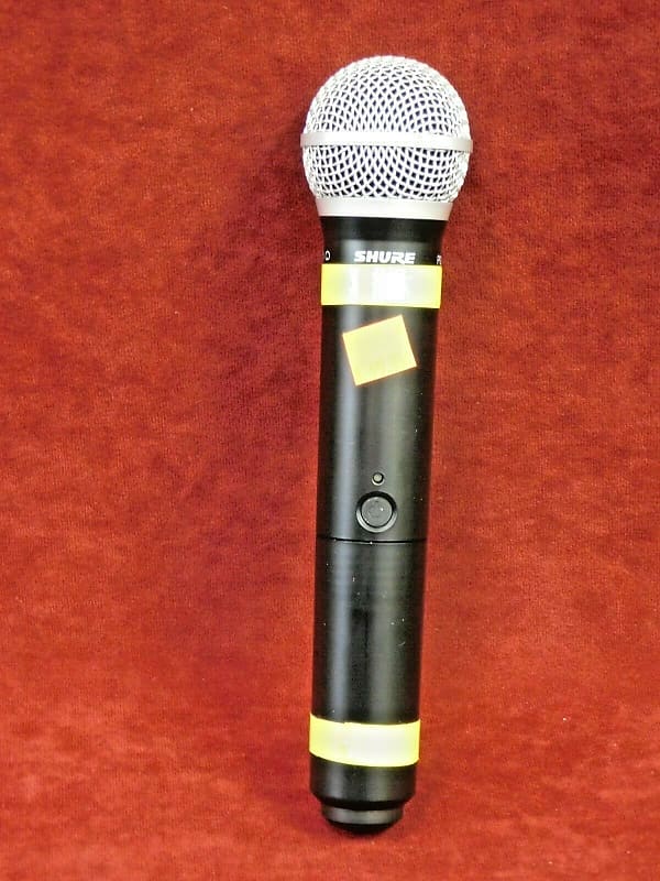 Shure BLX2/PG58 Wireless Handheld Microphone - Black | Reverb