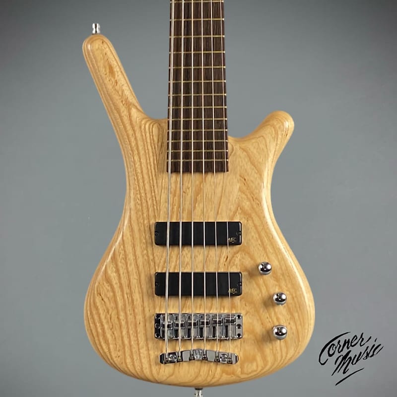 Warwick Pro Corvette Six 6-String 2022 Natural Transparent | Reverb