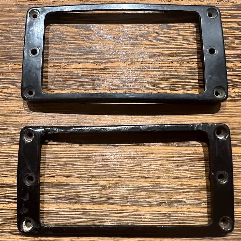 Gibson M-69 1950's Black Pickup Ring - 2 Necks | Reverb