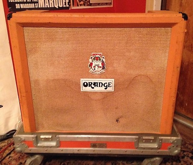 Vintage Orange OR80 Graphic 2x12 Combo Amp | Reverb