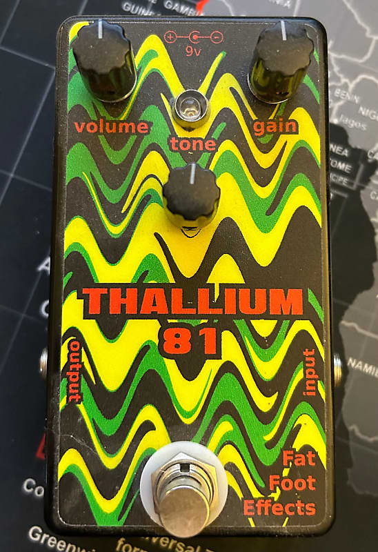 Fat Foot Effects Thallium81 - Original Black with Full Face | Reverb