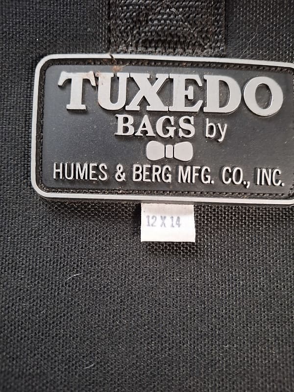 Humes and Berg Tuxedo Drum covers 1987 - Black fabric | Reverb