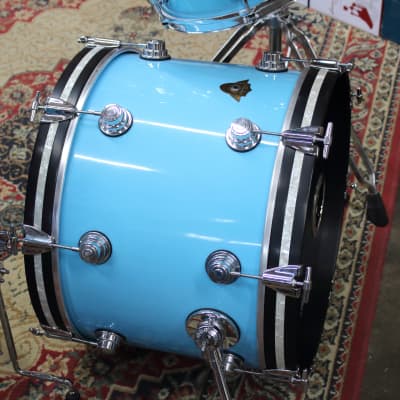 DW Classics Series 4-Piece Drum Kit - Blue Lacquer | Reverb