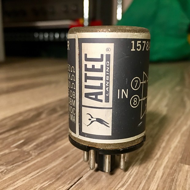 Altec 1578A Transistor Preamplifier - Plug in mic | Reverb Australia