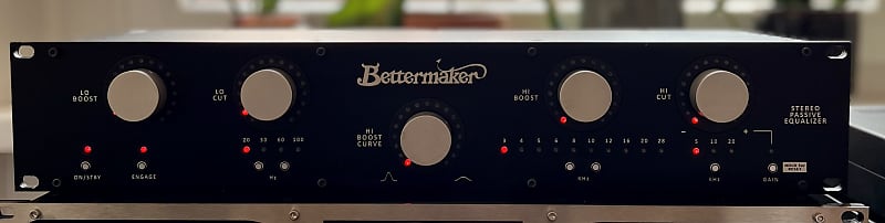 Bettermaker Stereo Passive EQ 2022 | Reverb