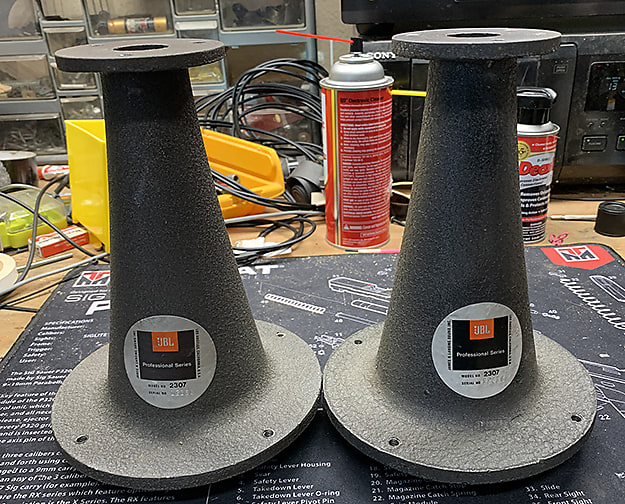 JBL 2307 DRIVER ATTACHMENTS Pair (2) | Reverb