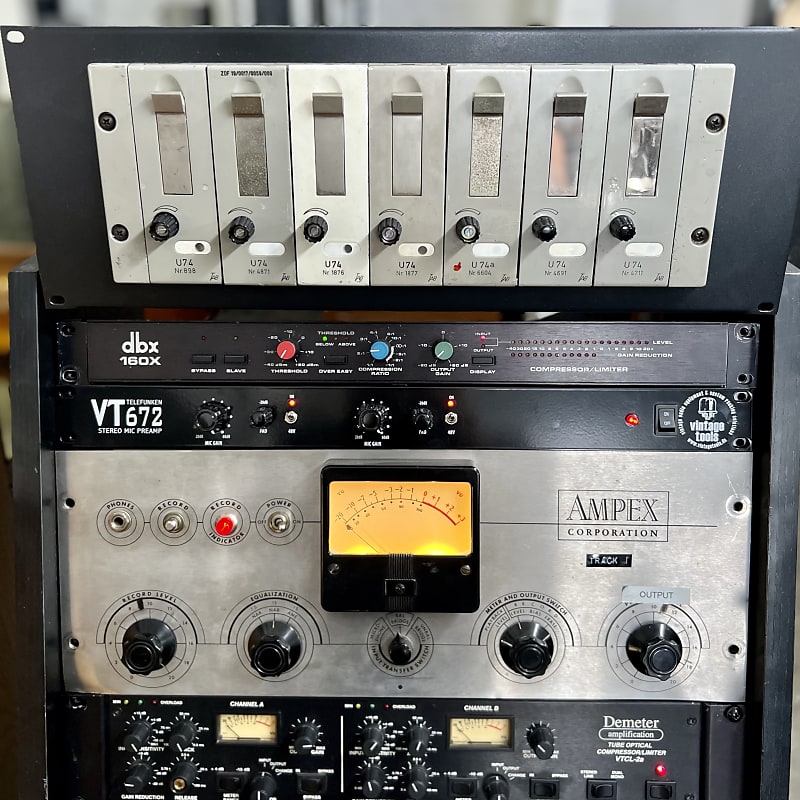 Telefunken TAB V672 discrete stereo microphone preamplifier c | Reverb