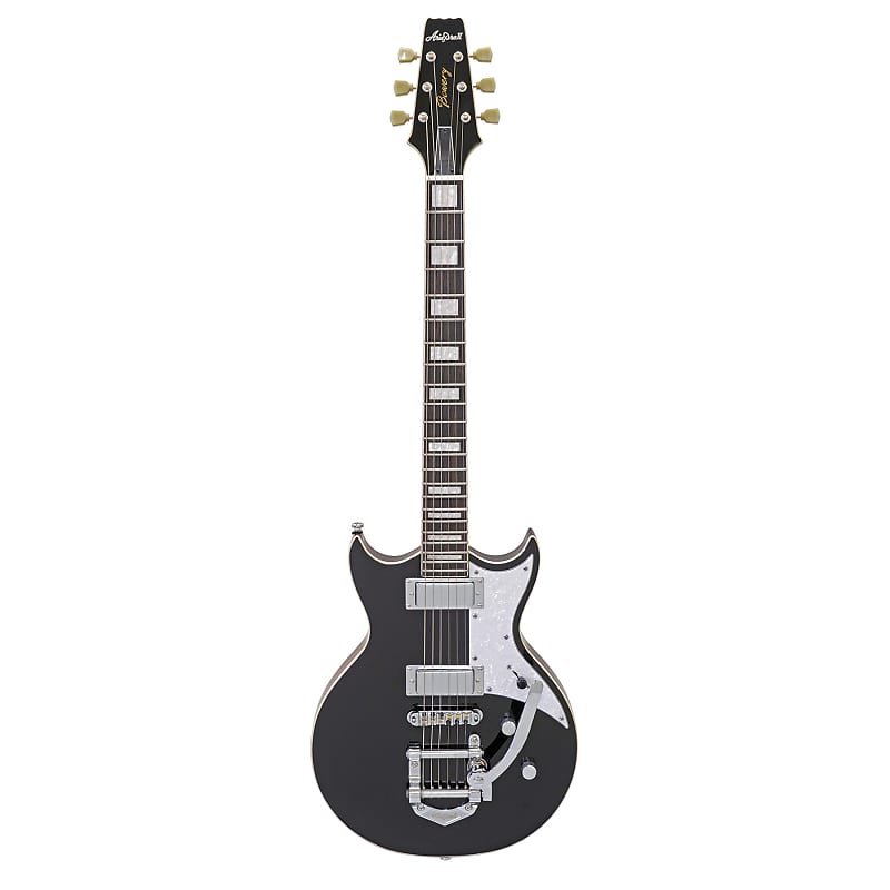 Aria 212-MK2 Bowery Electric Guitar-Black *USA Small | Reverb