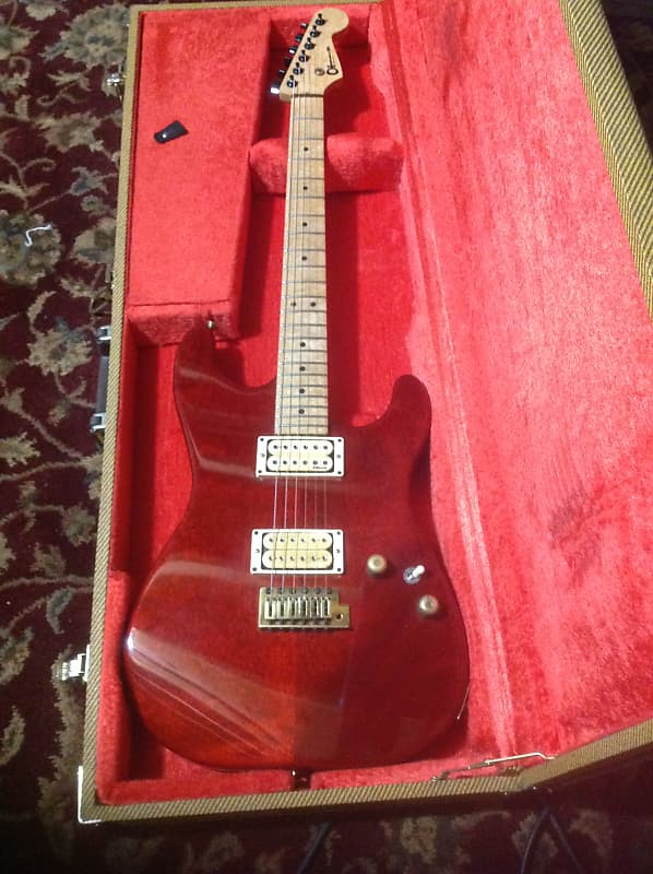 Charvel Strat 1978 Red | Reverb