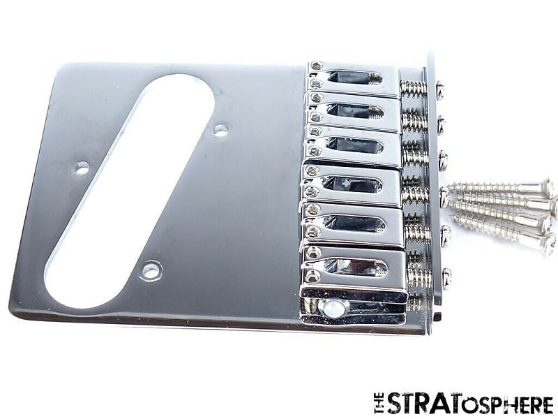 Fender Player Telecaster Tele BRIDGE, Guitar Chrome Parts | Reverb