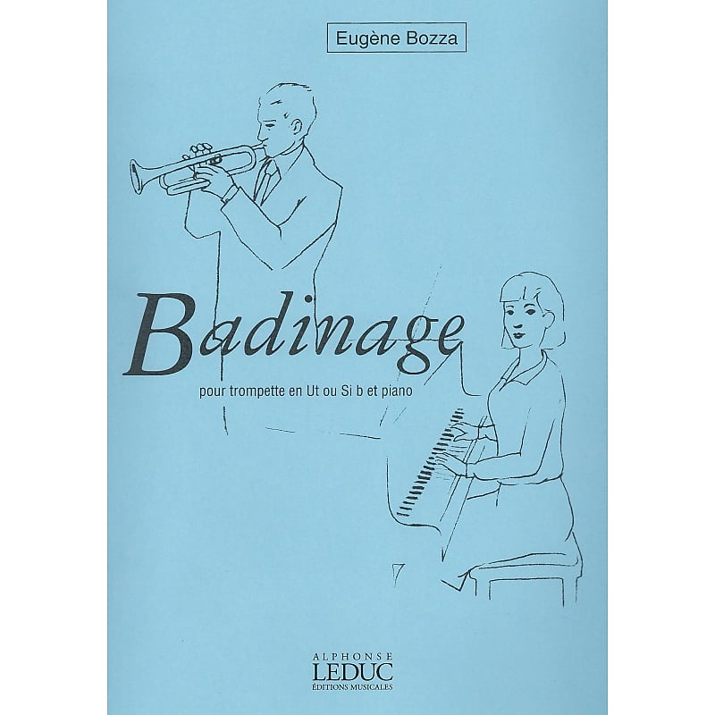 Badinage for Trumpet and Piano by Eugene Bozza | Reverb