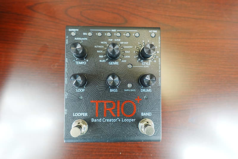 DigiTech TRIO Plus Band Creator + Looper - Black 1108 | Reverb