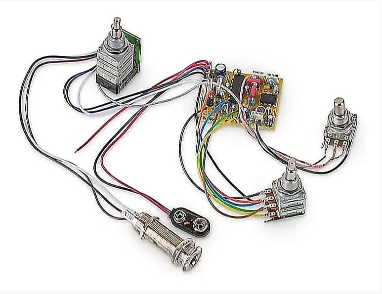 Warwick MEC Preamp, 3-Band Thumb Bass style system 3-holes | Reverb