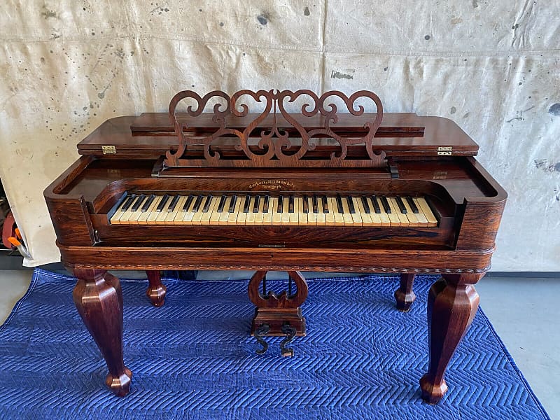 Circa 1860 Antique Carhart Needham & Co Rosewood Melodeon | Reverb