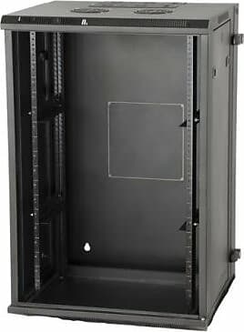 Gator 12U, 21" Deep Sectional Wall Rack, Glass Door | Reverb