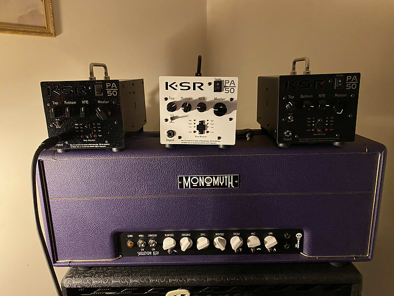 KSR PA-50 Power Amp - Matte Powder White | Reverb