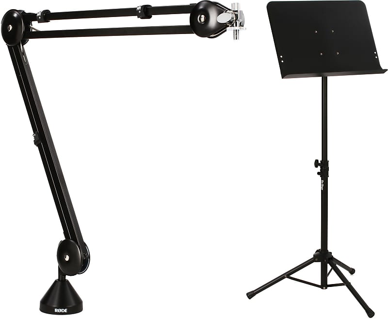 Rode PSA1 Desk-mounted Broadcast Microphone Boom Arm Bundle | Reverb