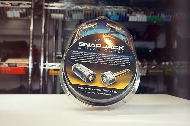 Jodavi ZZYZX Snap Jack Quick Release Guitar Cable with | Reverb