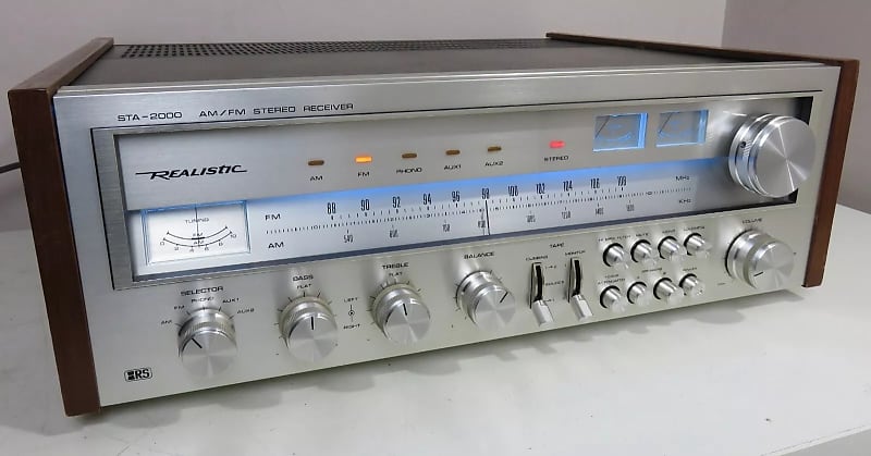 REALISTIC STA-2000 STEREO RECEIVER SERVICED FULLY RECAPPED | Reverb