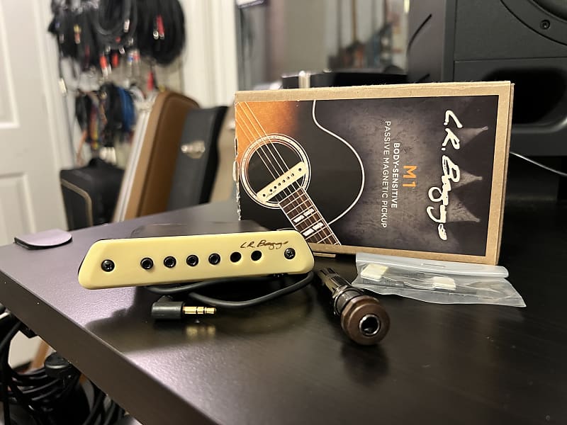 LR Baggs M1A active soundhole pickup | Reverb