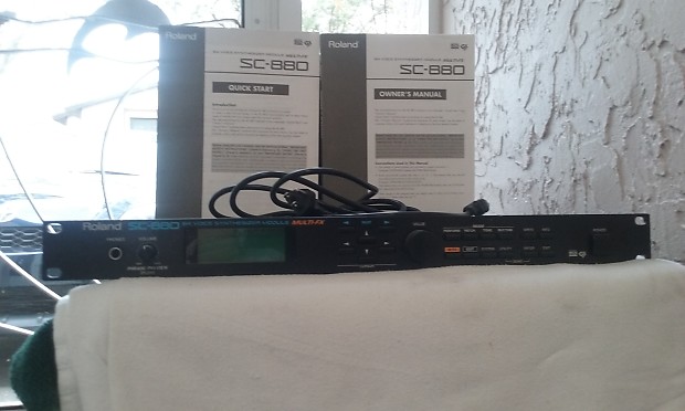 Roland SC 880 sound module Black | Reverb