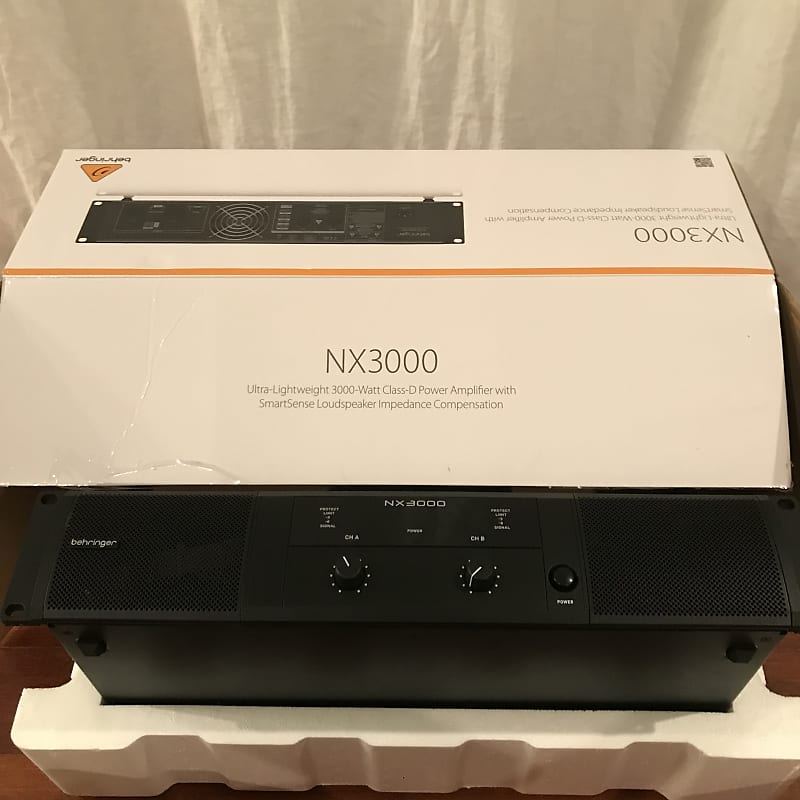 Behringer NX3000 3000W 2-channel Power Amplifier | Reverb