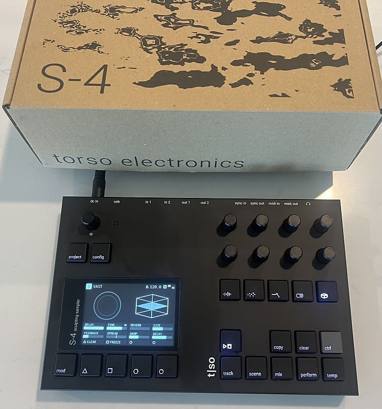 Torso Electronics S-4 Sculpting Sampler 2024 - Mint | Reverb