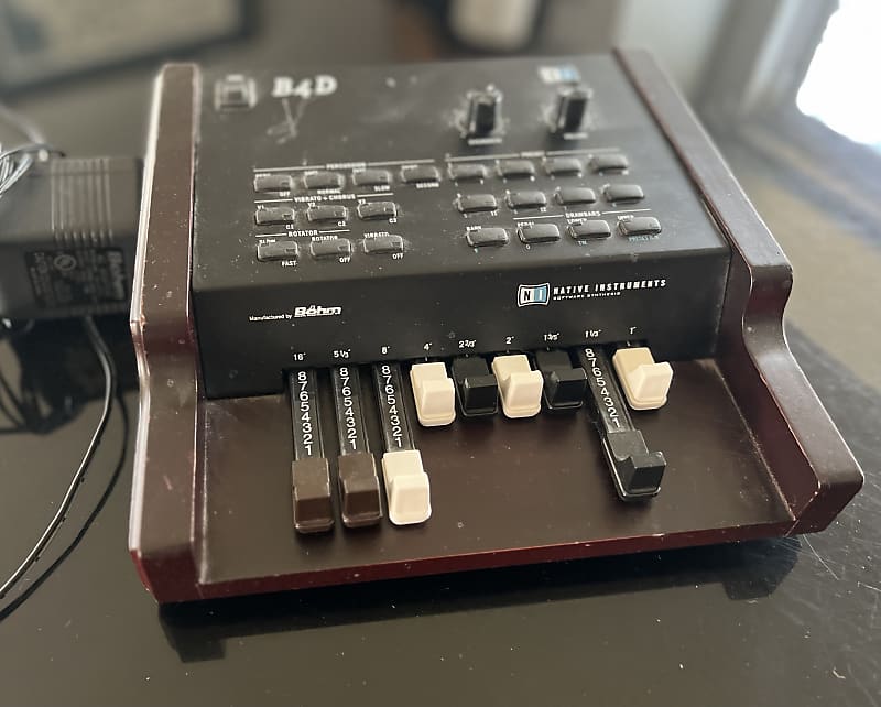 Native Instruments / Böhm B4D 2006 MIDI Organ Drawbars | Reverb
