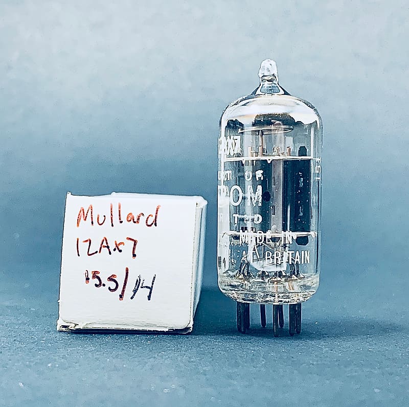 Mullard NOS 12AX7/ECC83 Strong & Balanced Gm Grey | Reverb Australia