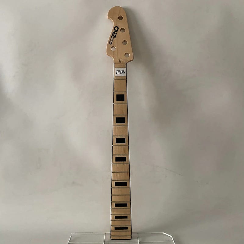 Unfinished Left Handed 5 String Bass Guitar Maple Neck | Reverb