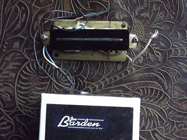 Joe Barden Pickups 1/2 Two-tone Neck Pickup - interesting, a | Reverb