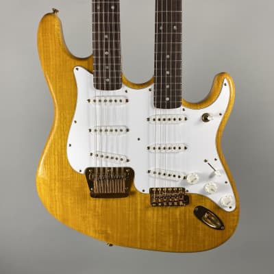 1995 Fender Custom Shop Korina Doubleneck Stratocaster | Reverb