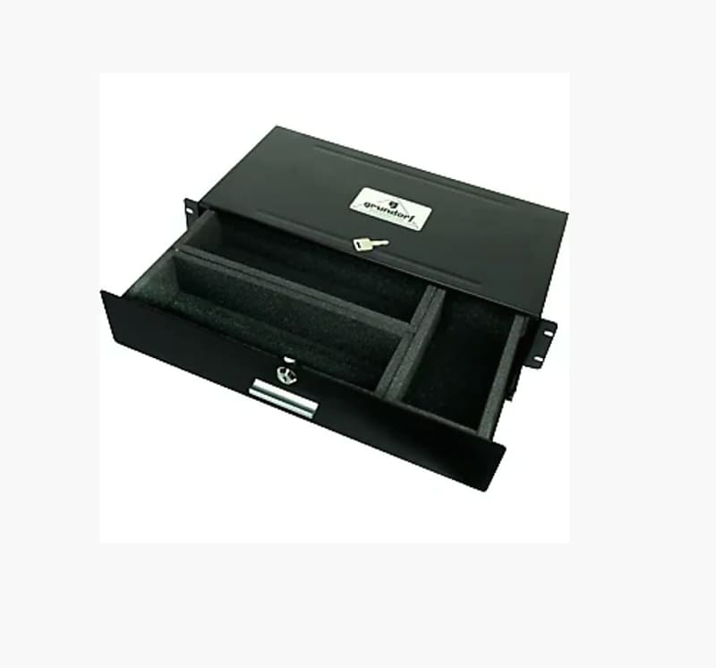 Grundorf 75-110 Rack Mount Accessories Drawer BLACK | Reverb