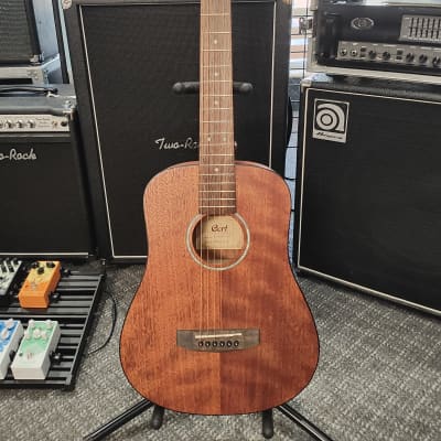 Cort Standard AD Mini M Travel Acoustic Guitar w/Gig Bag | Reverb